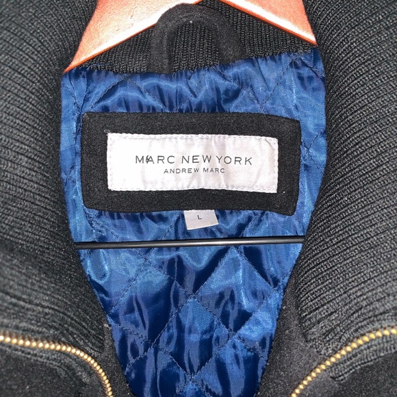 Andrew Marc | Jackets & Coats | Marc New York By Andrew Marc Black ...